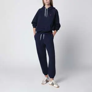 Polo Ralph Lauren Navy Cotton Blend Jogger Pants