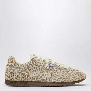 AUTRY Windspin Sneakers In Animalier Pony Skin - Multicolor
