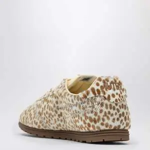 AUTRY Windspin Sneakers In Animalier Pony Skin