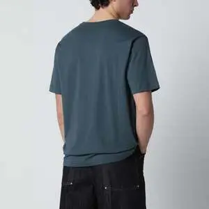Dries Van Noten Petrol Cotton T-shirt