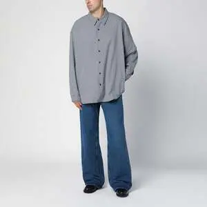 NEW AMSTERDAM SURF ASSOCIATION Wool Blend Checked Shirt