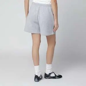 Attico Cotton Shorts - Grey