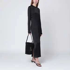 TOTEME Midi Dress In Lustrous Viscose