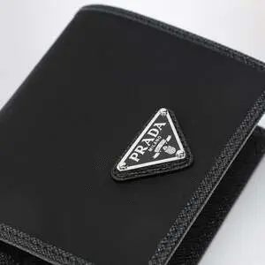 Prada Re-nylon And Saffiano Wallet