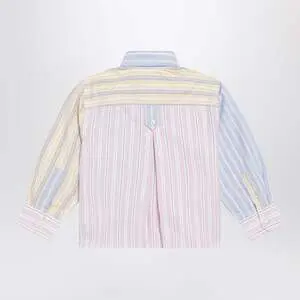 Polo Ralph Lauren Color-block Striped Cotton Shirt