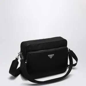 Prada Re-nylon And Saffiano Leather Crossbody Bag