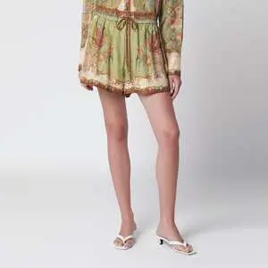 Zimmermann Indra Relaxed Silk Shorts