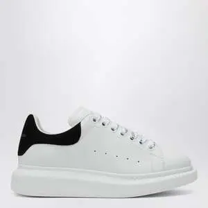 Alexander McQueen Oversized Leather Sneakers - White