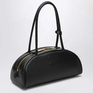 Miu Miu Medium Beau Bag In Leather - Black