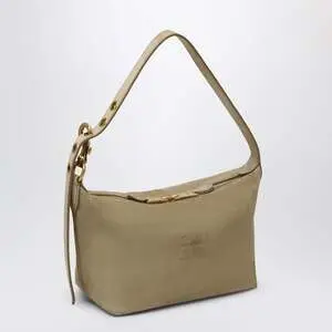 Miu Miu Suede Leather Bowling Bag - Beige