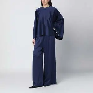 Stella McCartney Oversized Viscose Satin Blouse