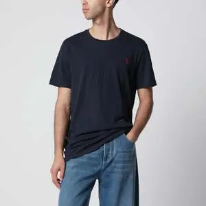 Polo Ralph Lauren T-shirt In Cotton Custom Slim-fit - Blue