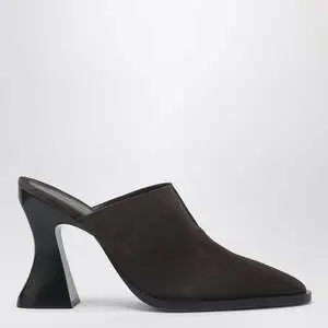 Bottega Veneta Mule Cha-cha In Soft Suede - Brown