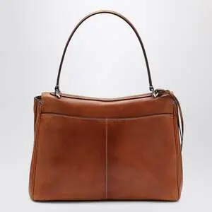 Balenciaga Rodeo Medium Bag In Vegetable-tanned Lambskin - Brown