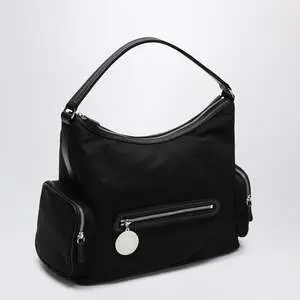 Stella McCartney Dartmoor Shoulder Bag In Econyl - Black