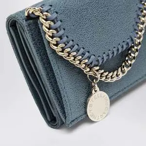 Stella McCartney Light Falabella Trifold Wallet With Chain