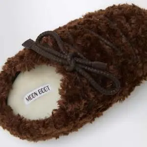 Moon Boot Shearling Mules