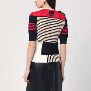 Bottega Veneta Striped Cotton Sweater - Multicolor