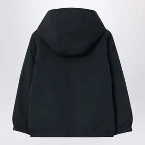 Burberry Reversible Check Hooded Nylon Jacket