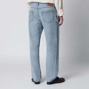Saint Laurent Mick Long Jeans In South Denim