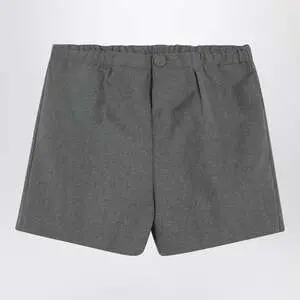 Gucci Light Wool Shorts - Grey
