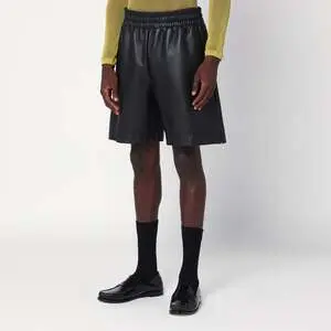 Gucci Leather Bermuda Shorts