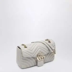 Gucci Gg Marmont Medium Shoulder Bag - Grey