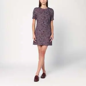 Gucci Bouclé Wool Dress - Blue