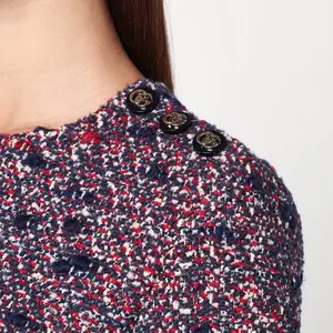 Gucci Bouclé Wool Dress