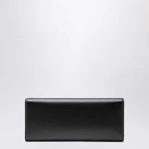 Saint Laurent Kate Clutch In Grain De Poudre Leather - Black