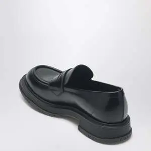 Gucci Leather Loafers With Logo Detail