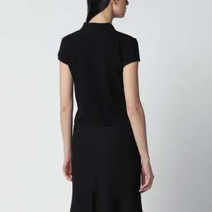 Balenciaga Laurel Classic Polo Shirt - Black