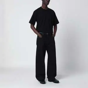 Saint Laurent Oversized Cotton T-shirt With Cassandre Logo