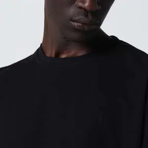 Saint Laurent Oversized Cotton T-shirt With Cassandre Logo