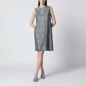 Gucci Sage Floral Lace Dress - Green