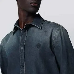 Gucci Denim Shirt With Washed Effect