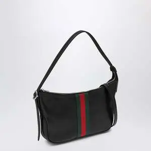 Gucci Small Lunetta Shoulder Bag - Black