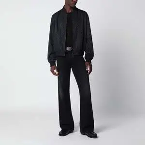 Gucci Stretch Denim Trousers With Washed Effect