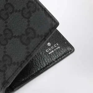 Gucci Essence Classic Card Holder In Gg Fabric