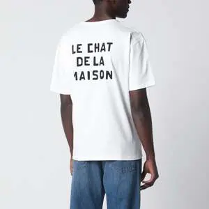 Valentino Garavani T-shirt With Le Chat De La Maison Print