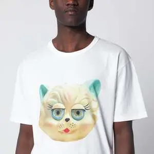 Valentino Garavani T-shirt With Le Chat De La Maison Print