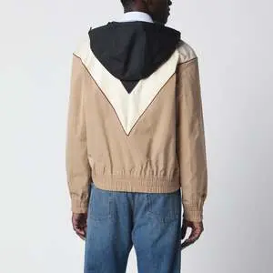 Valentino Garavani Vlogo Patch Hooded Windbreaker