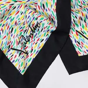 Valentino Garavani Silk Scarf With Print