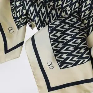 Valentino Garavani Toute La V Silk Scarf