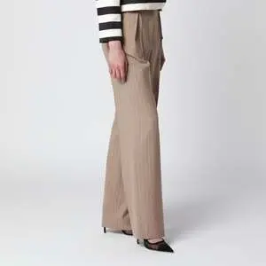 Valentino Garavani Pinstriped Wool Trousers