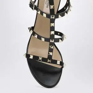Valentino Garavani Rockstud Calfskin Leather Sandals