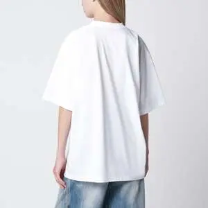 Balenciaga Cotton Jersey T-shirt With Graphic Print