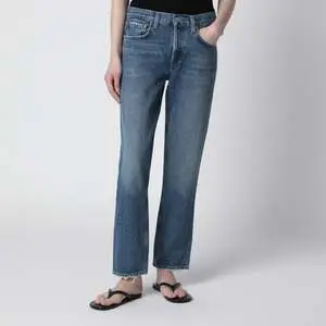 AGOLDE Romney Jeans In Medium Indigo Denim