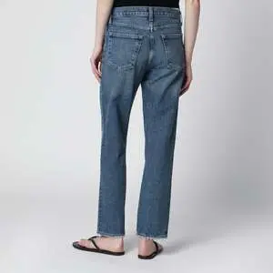 AGOLDE Romney Jeans In Medium Indigo Denim