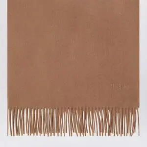 Max Mara Camel Cashmere Scarf
